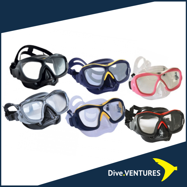 Poseidon Three Dee ( 3D) Mask | Dive.VENTURES